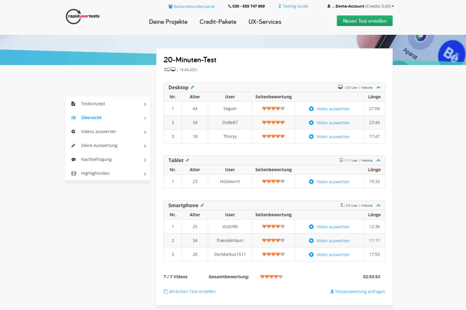 UX tests can optimize the conversion rate - RapidUsertests